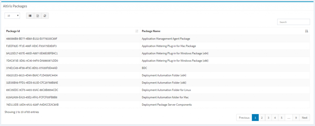 Packages – ReadyWorks User Guide