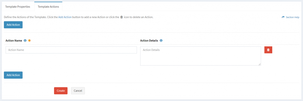 New Action Template – ReadyWorks User Guide