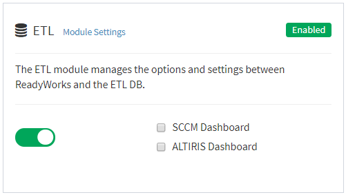 ETL – ReadyWorks User Guide