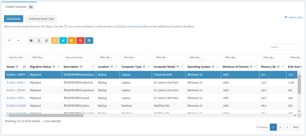 Linked Assets Readyworks User Guide