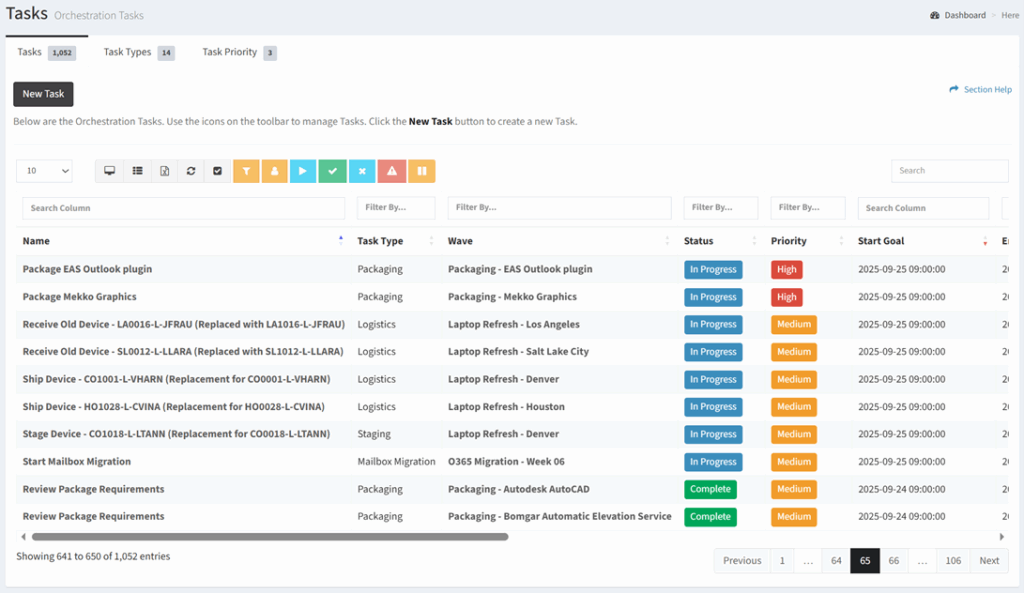 Tasks – ReadyWorks User Guide