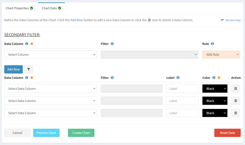 New Chart – ReadyWorks User Guide
