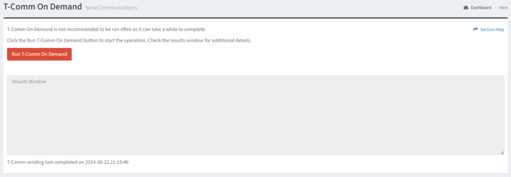 T-Comm On Demand – ReadyWorks User Guide