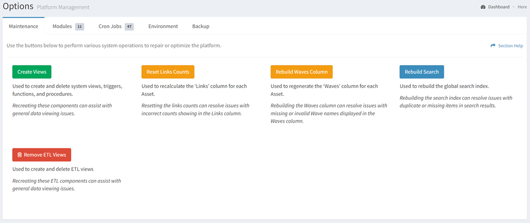 Manage System Views – ReadyWorks User Guide