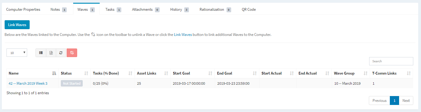 Waves – ReadyWorks User Guide