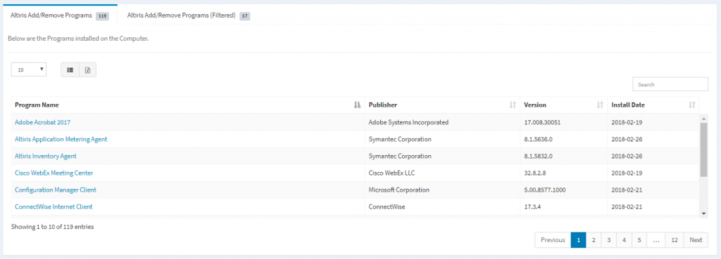 Altiris Add/Remove Programs – ReadyWorks User Guide
