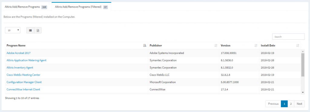 Altiris Add/Remove Programs – ReadyWorks User Guide