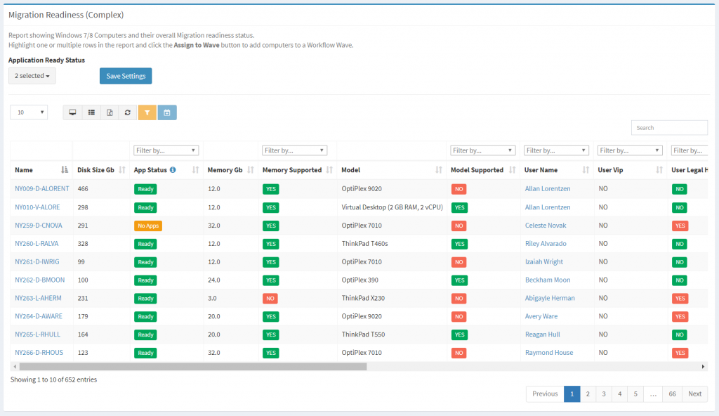 Migration Readiness (Complex) – ReadyWorks User Guide