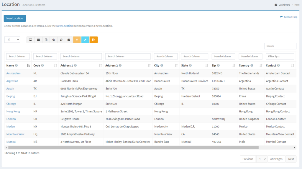 Display Area – ReadyWorks User Guide