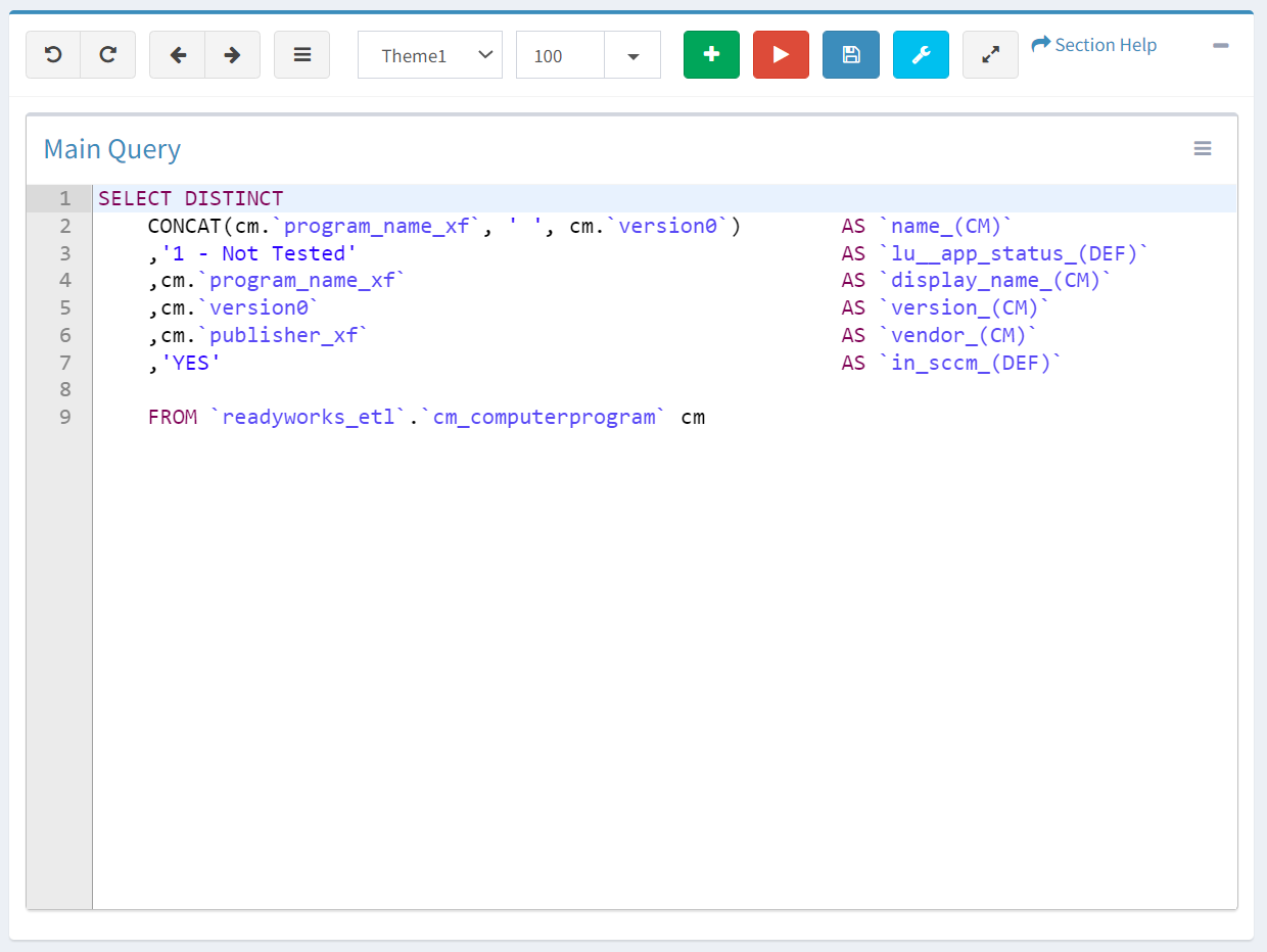 Edit Mapping – ReadyWorks User Guide