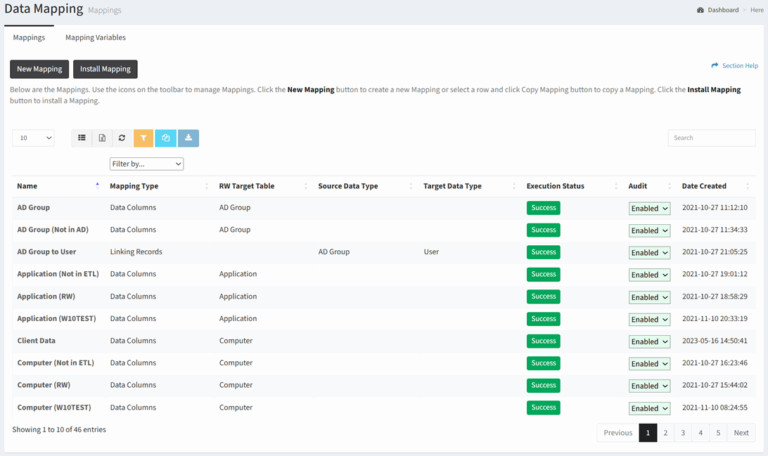 Mappings – ReadyWorks User Guide