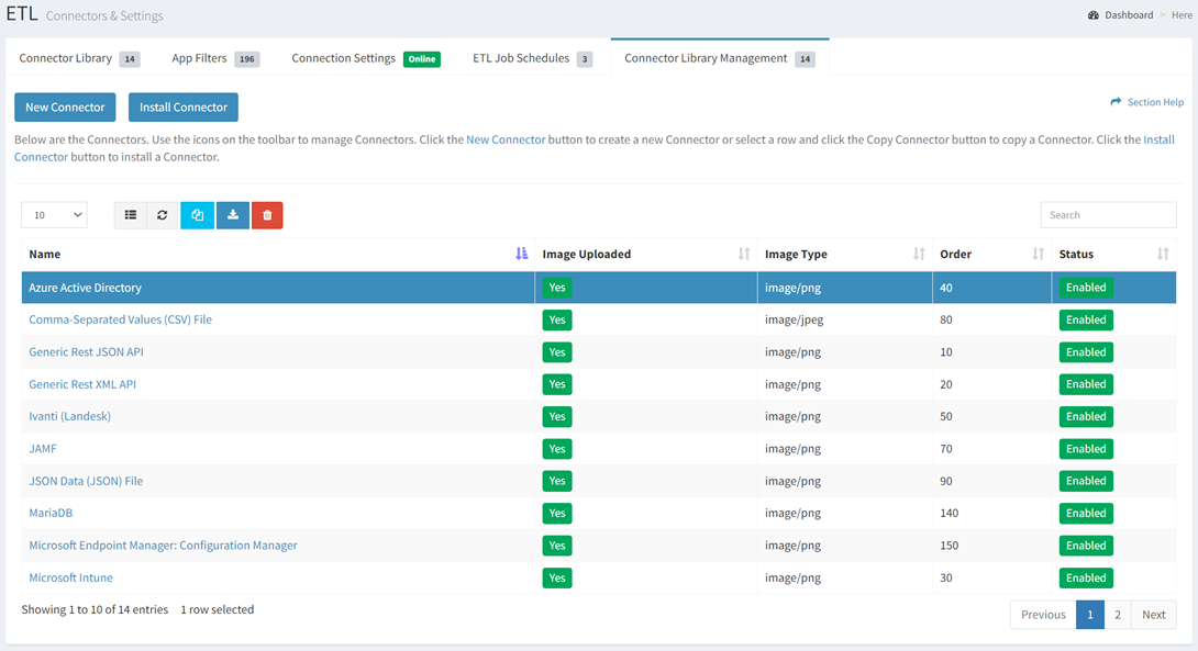 Delete Connector – ReadyWorks User Guide