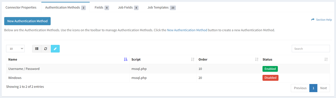 Authentication Methods – ReadyWorks User Guide