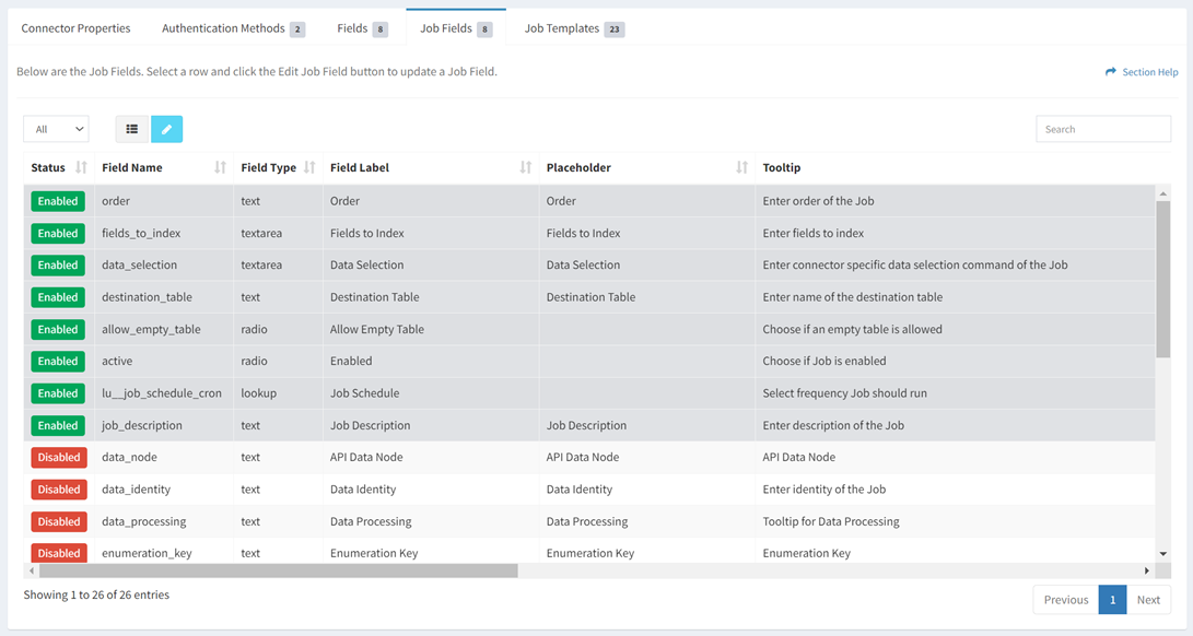 Job Fields – ReadyWorks User Guide