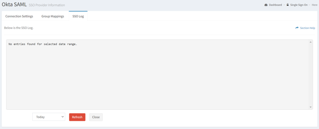 Okta SSO Log – ReadyWorks User Guide